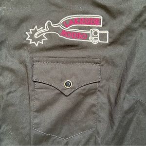 Wrangler | Tops | Nwt Wrangler Womens Lakeside Rodeo Logo Button Up ...